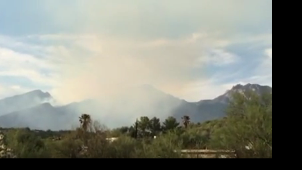 More footage of the Finger Rock Fire