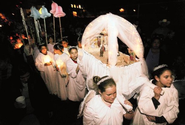 69th Las Posadas procession