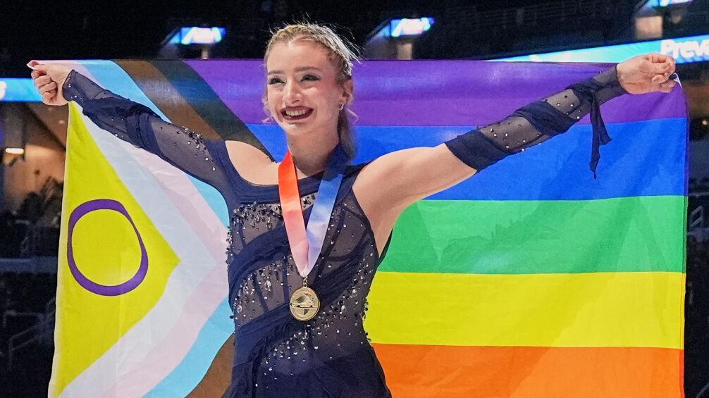 Amber Glenn competes in a safe sport for LGBTQ+ community