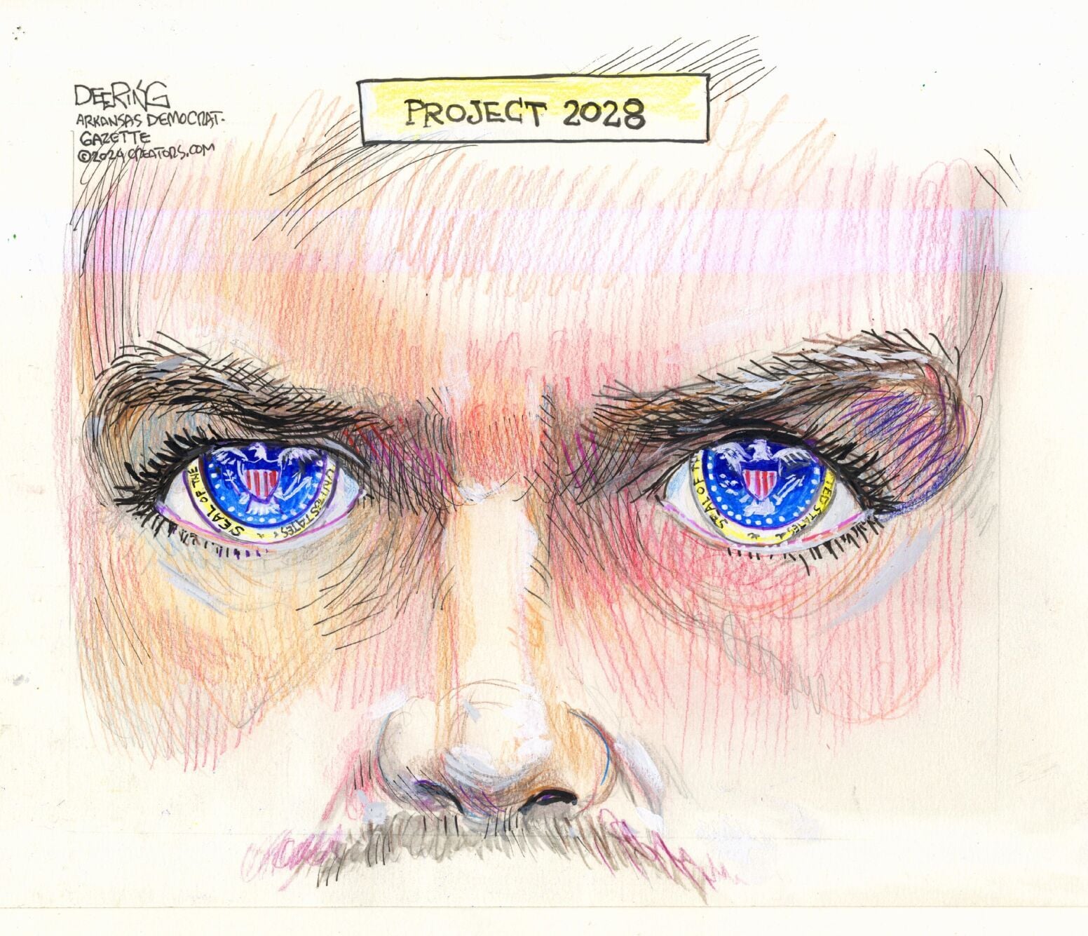 68 political cartoons recap the race for president