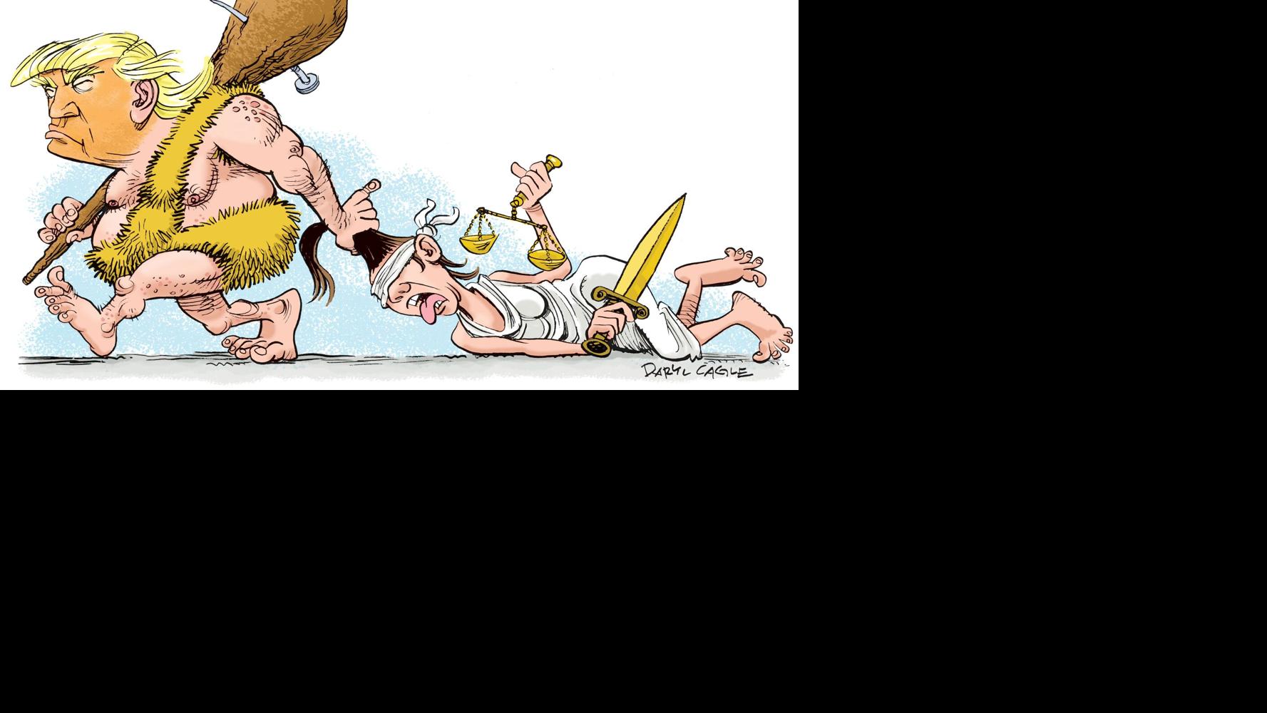 Daryl Cagle: Trump Gets Justice | Cartoons | tucson.com