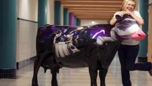 Cow art could bring big-time moola