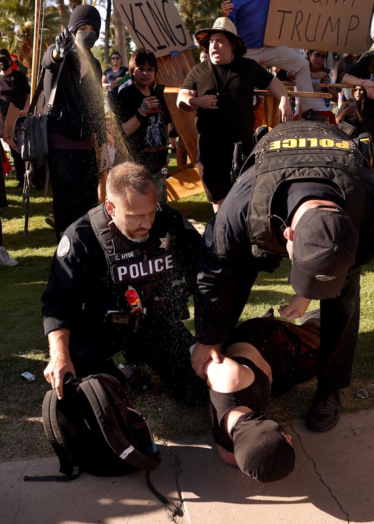 Thousands gather in Tucson 'No Kings' protest