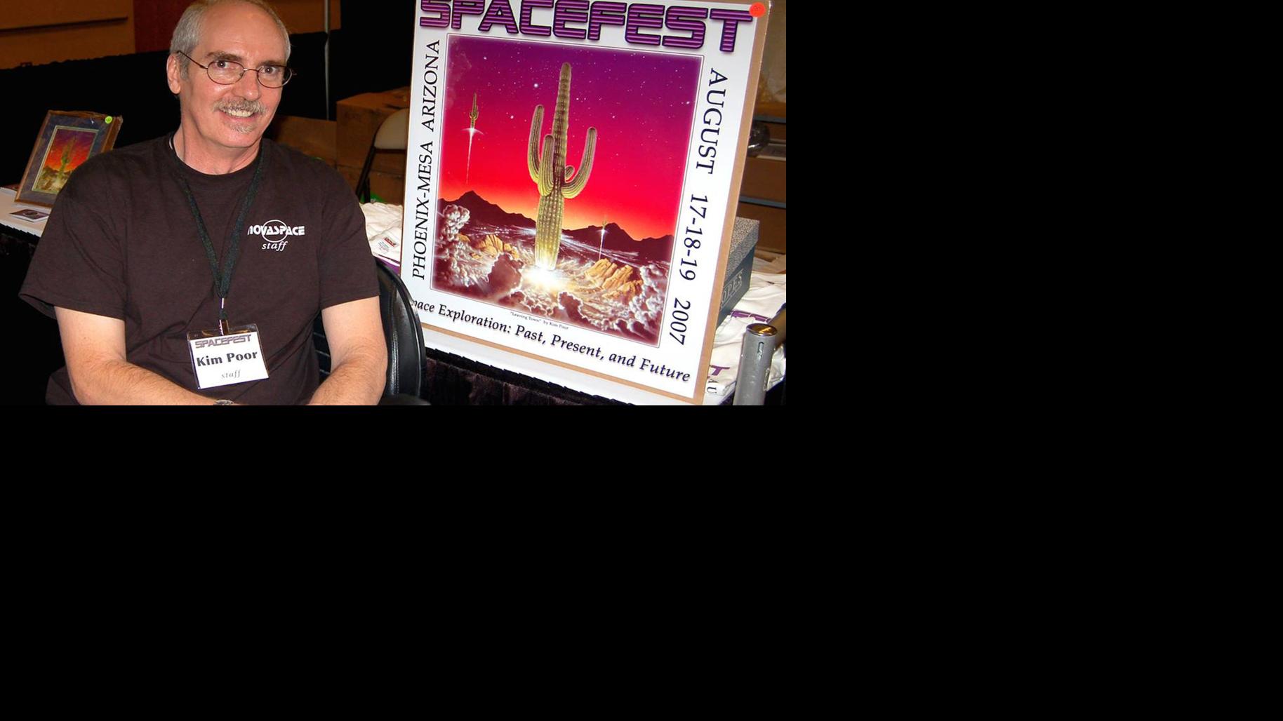 Kim Poor, space artist, creator of Spacefest, dies at 65