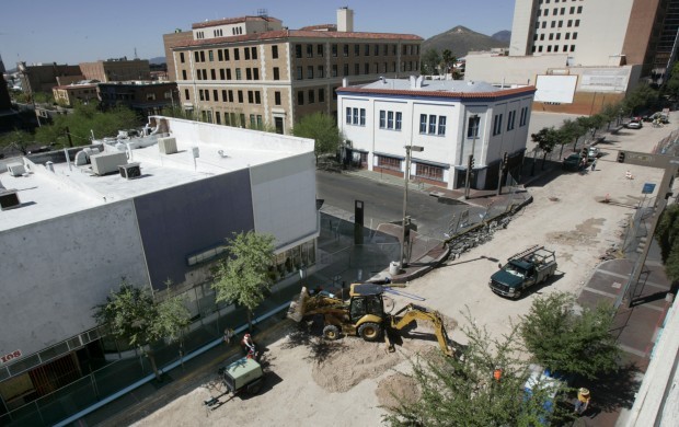 Photos: Downtown Streetcar Construction | News About Tucson and ...