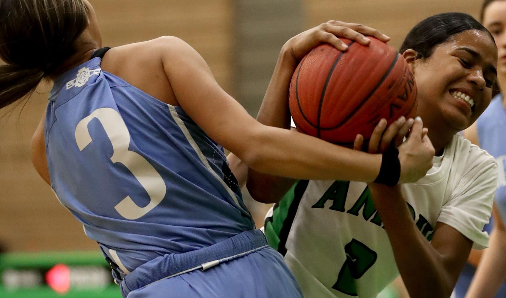 Photos: Pueblo at Amphi, girls high school basketball