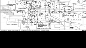 Violent crime map of Tucson