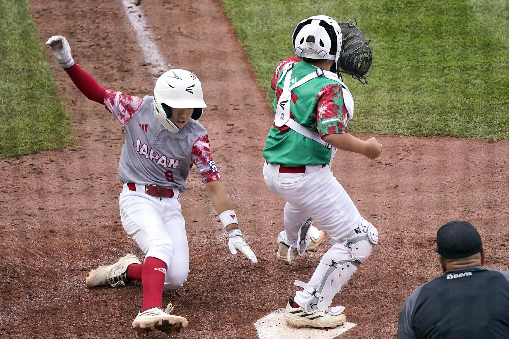 Japan knocks out eight hits in a 6-1 win over Mexico in LLWS