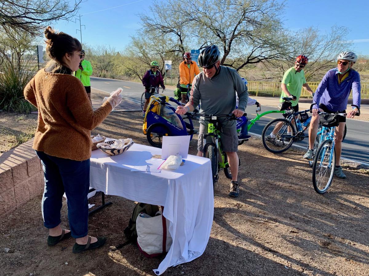 Small but mighty Rotary Club of Marana raises funds with Tour de Cookie