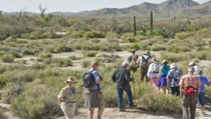 Armed guards ensuring safety of Organ Pipe tours