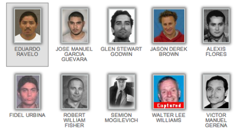 Photos: FBI's 10 most wanted fugitives