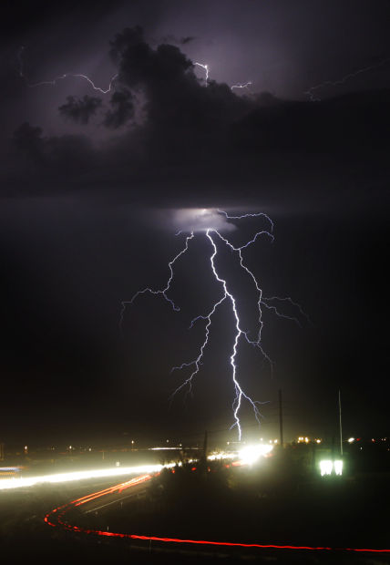Tucson lightning