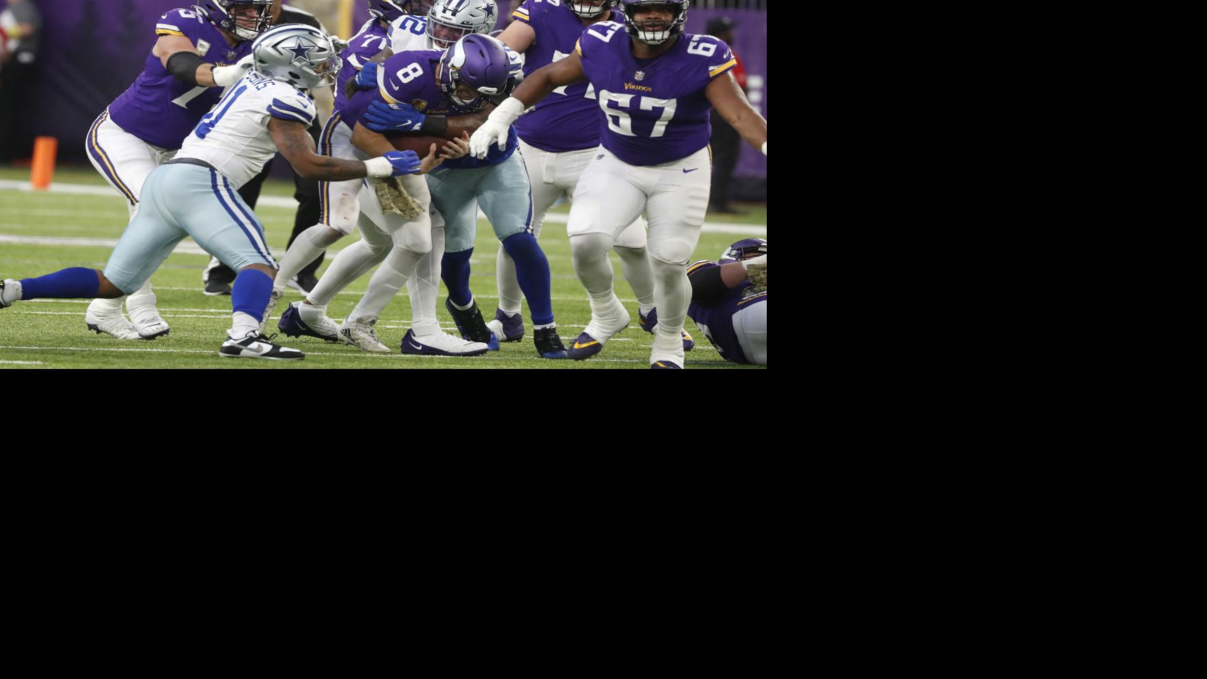 Cousins, Vikings under pressure with another sack-master foe
