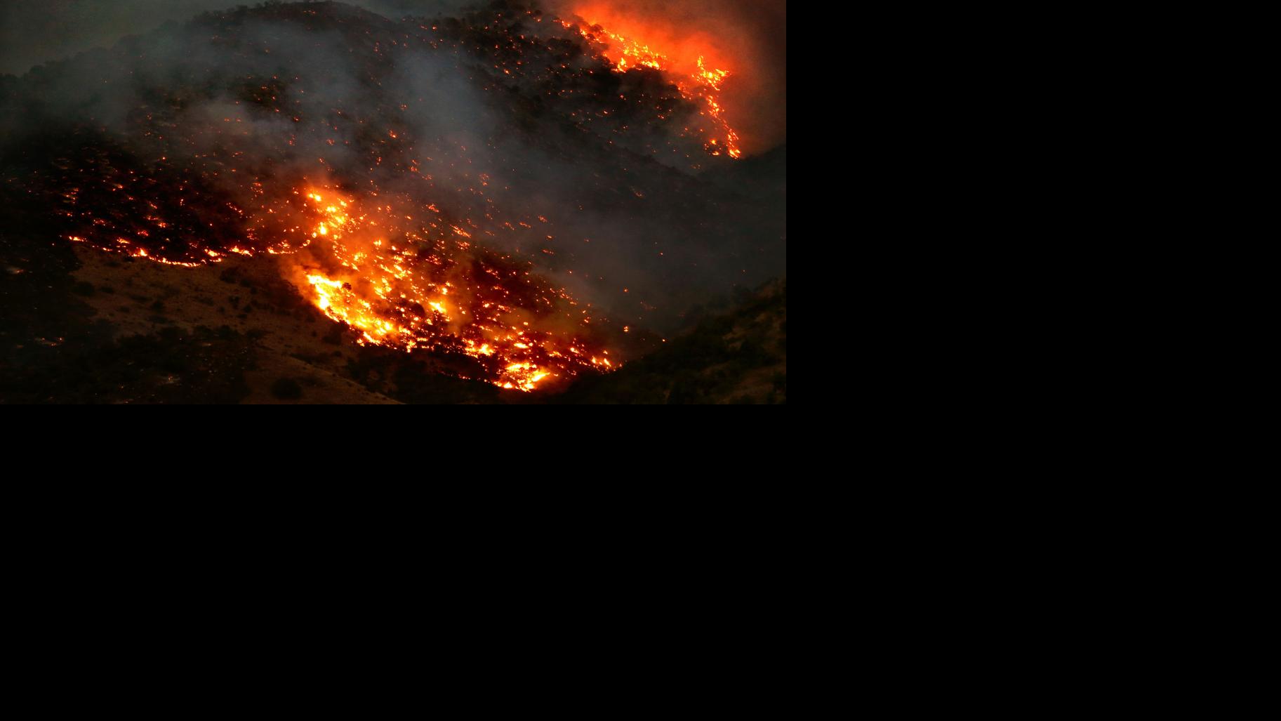 Wildfire burns along western edge of Ft. Huachuca | Local news | tucson.com