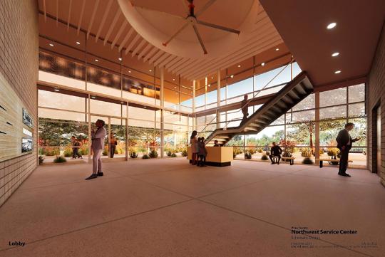 New Pima County building will feature remnants of previous bowling alley