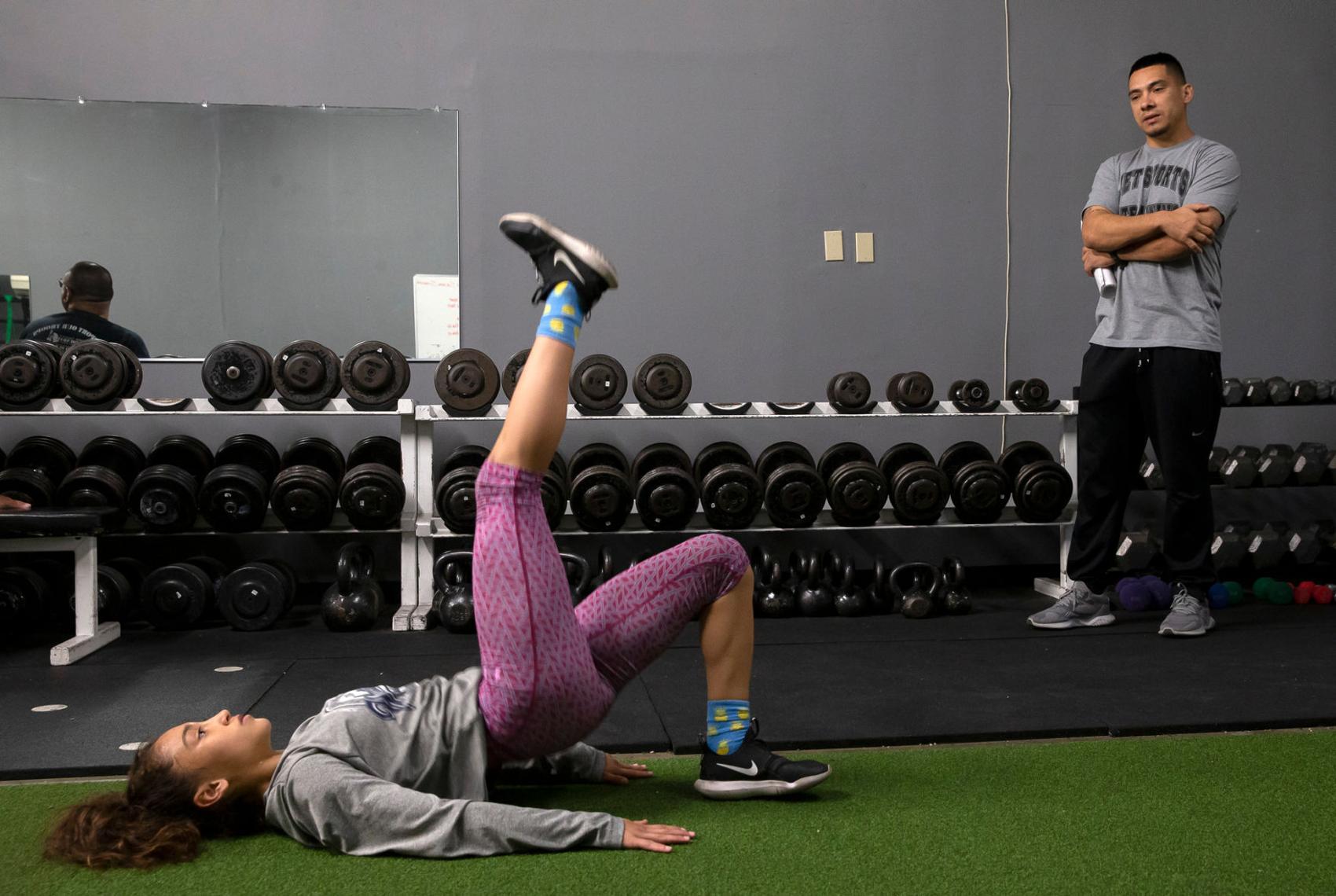 Audrey Jimenez wins high school wrestling debut