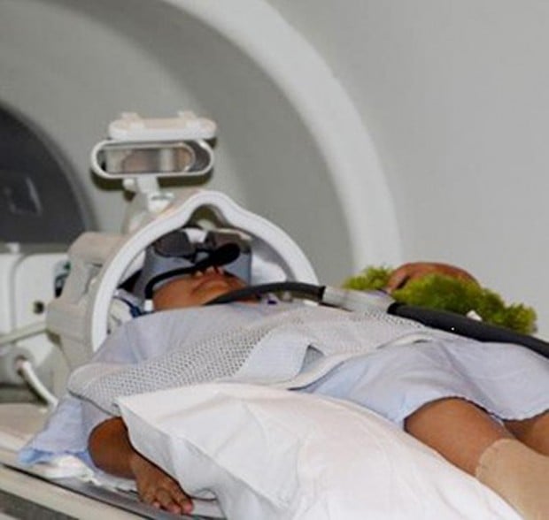 New goggles give kids a movie during MRI