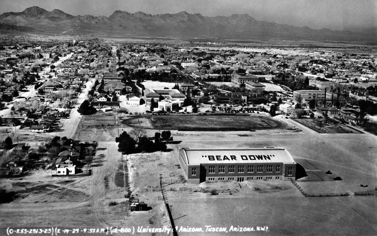 1929 aerial photos of Tucson