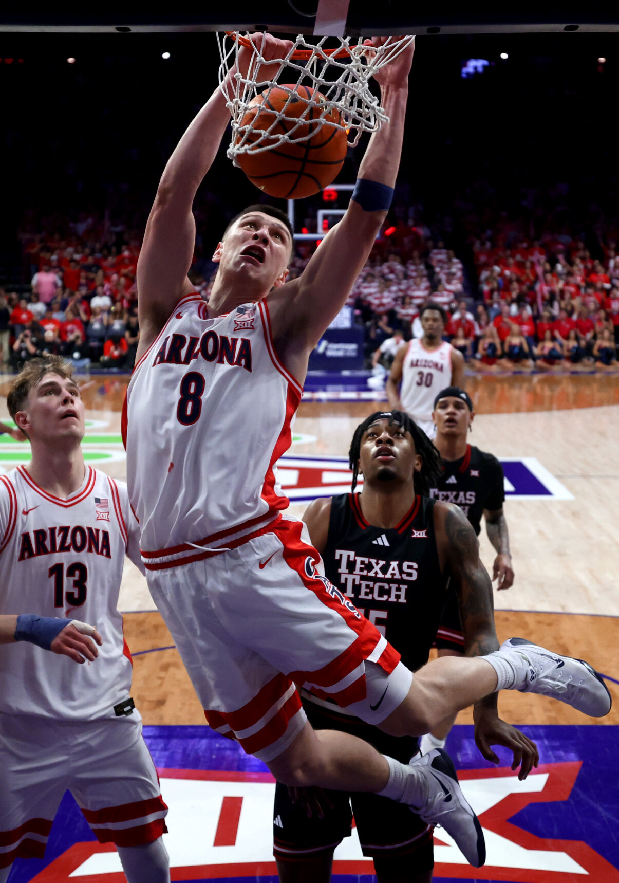 Photos: Arizona gets taken down in OT, 78-75 by Texas Tech, Big 12 ...