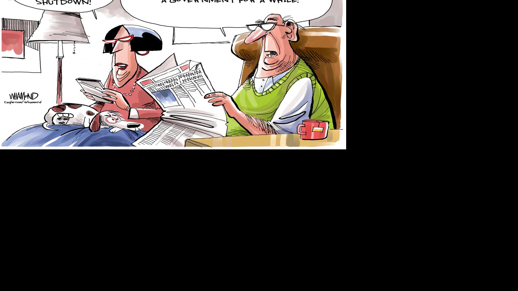 ANOTHER VIEW | Dave Whamond | Cagle Cartoons