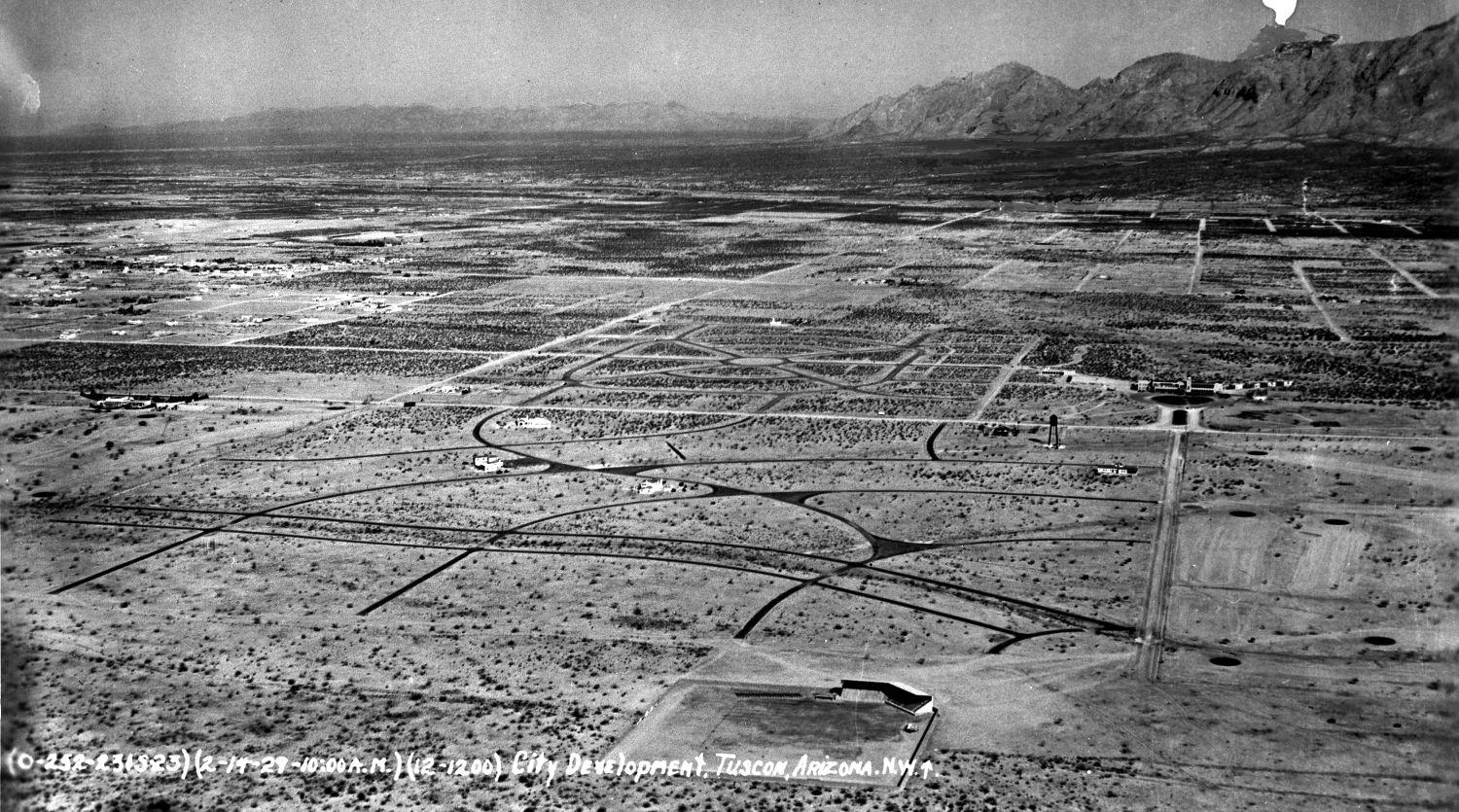 1929 aerial photos of Tucson | Retro Tucson | tucson.com