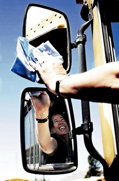 Driving a bus was scary at first, but worth effort