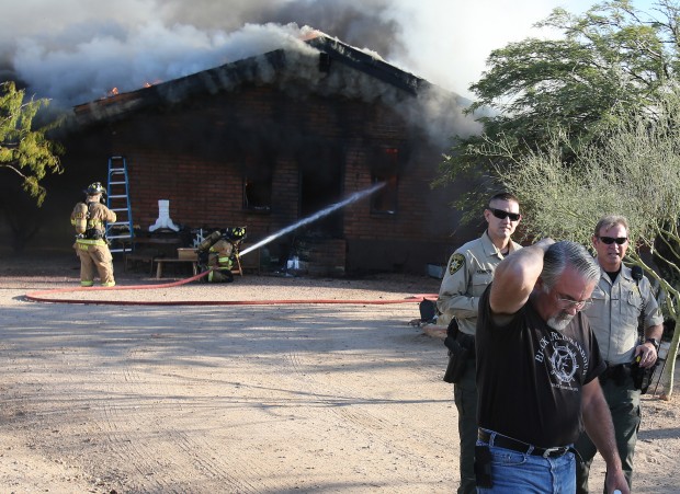 Photos: Fire in Picture Rocks