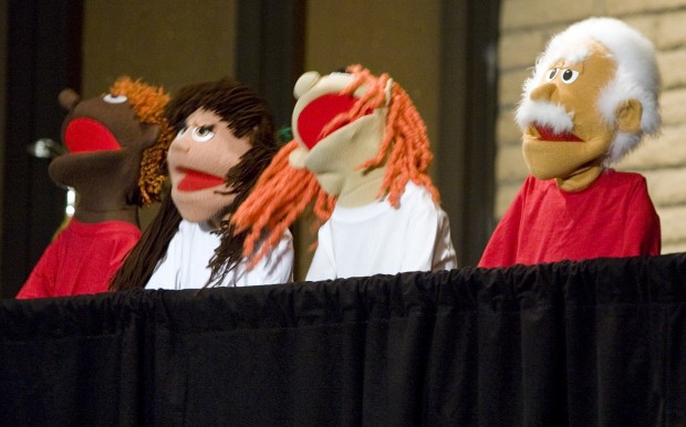 Puppet ministry from California brings fun show to local church