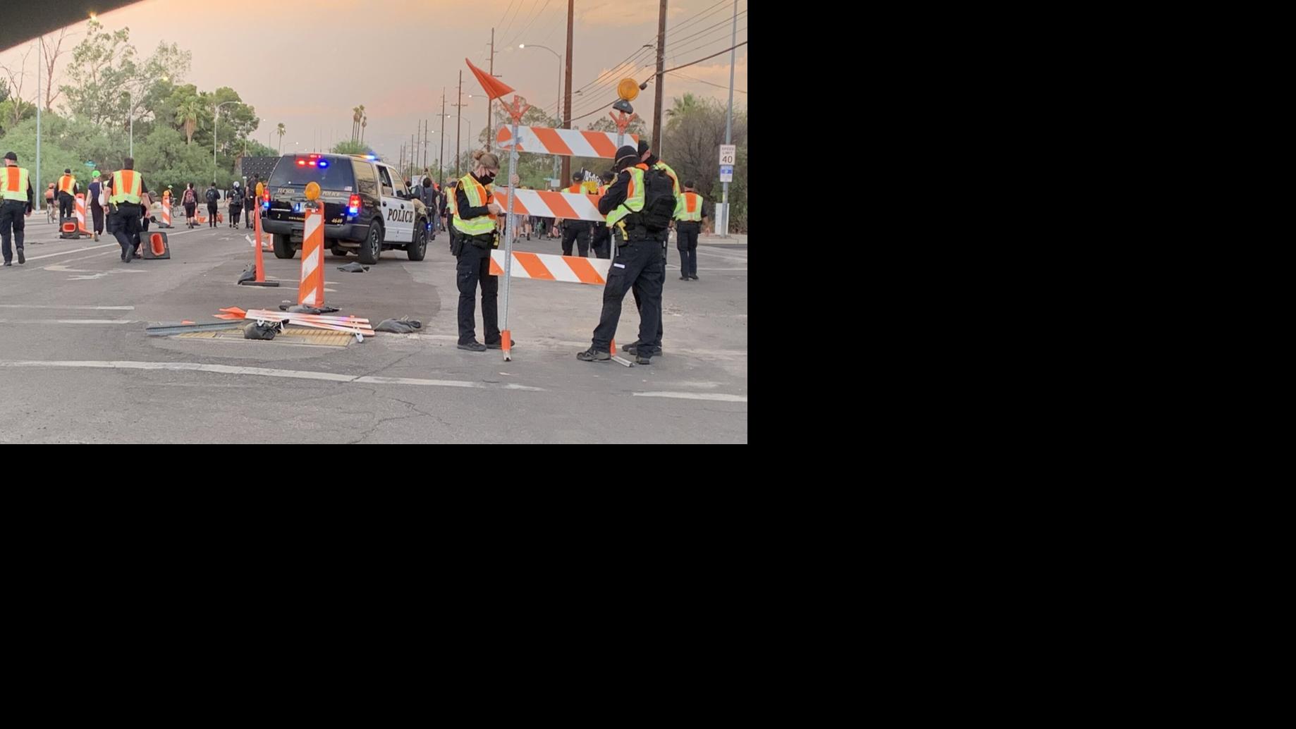 Tucson police: 4 arrested during protest near Reid Park, some vandalism ...