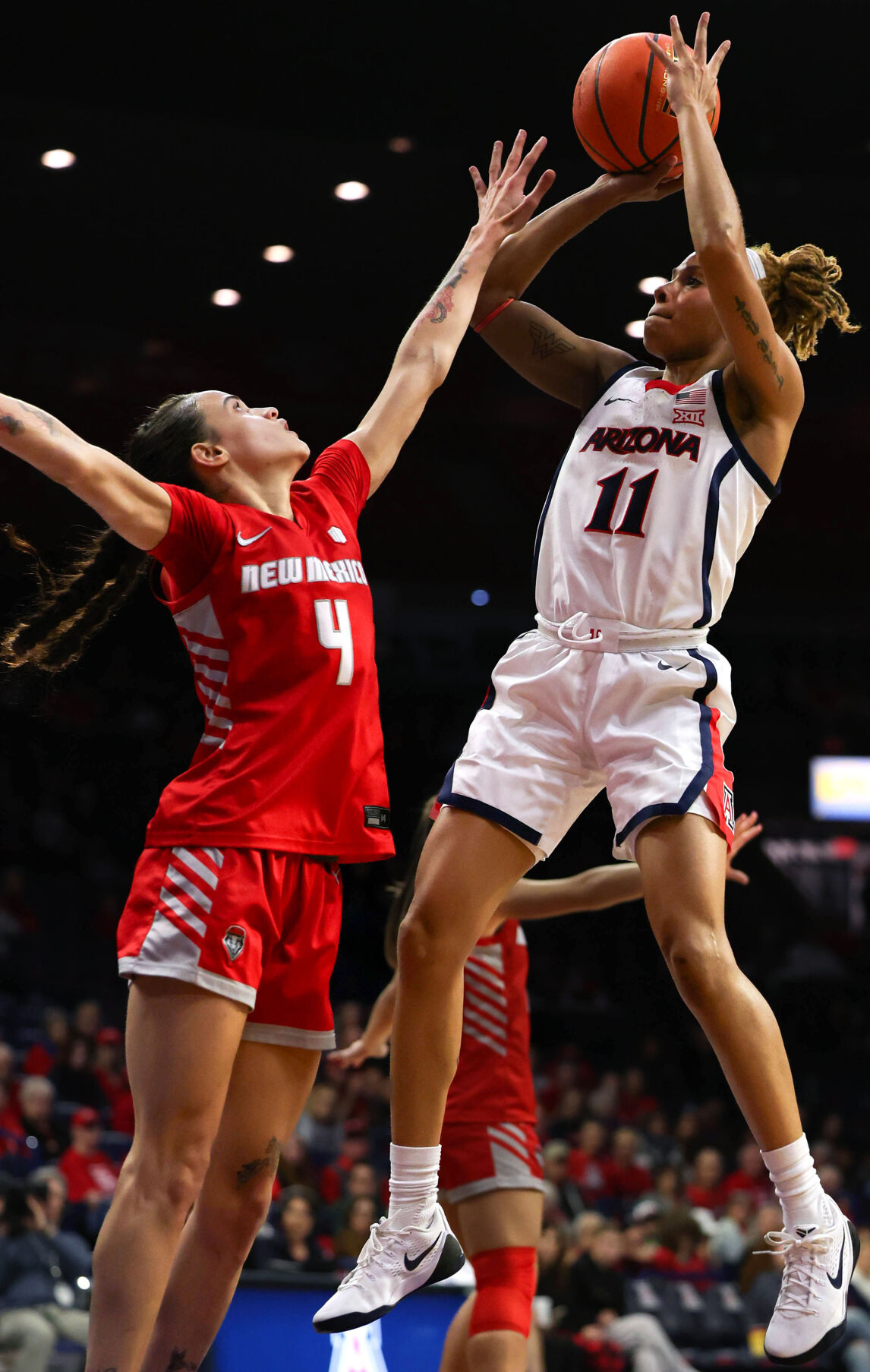Photos: New Mexico takes a 72-69 win over Arizona at McKale Center ...