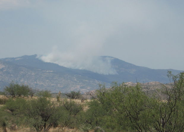 Fire in Rincons east of Tucson grows