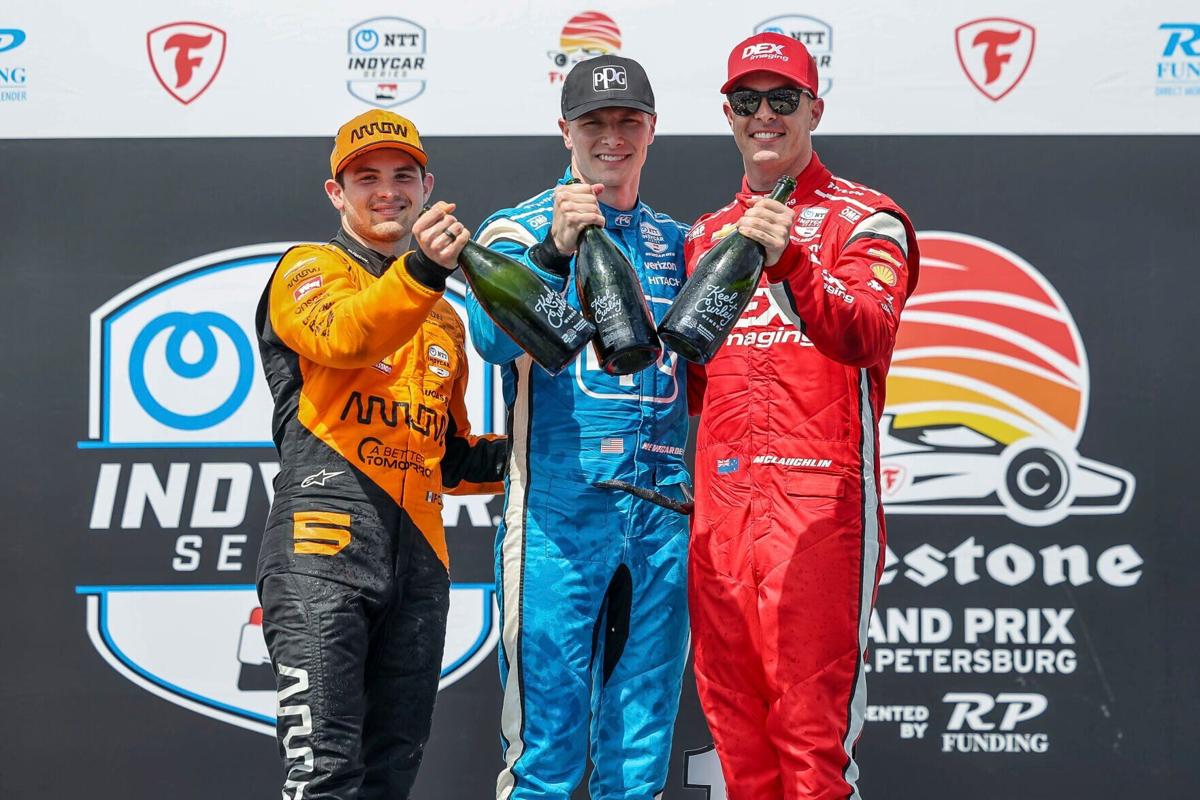 Team Penske's Power, McLaughlin cap week, sweep front row