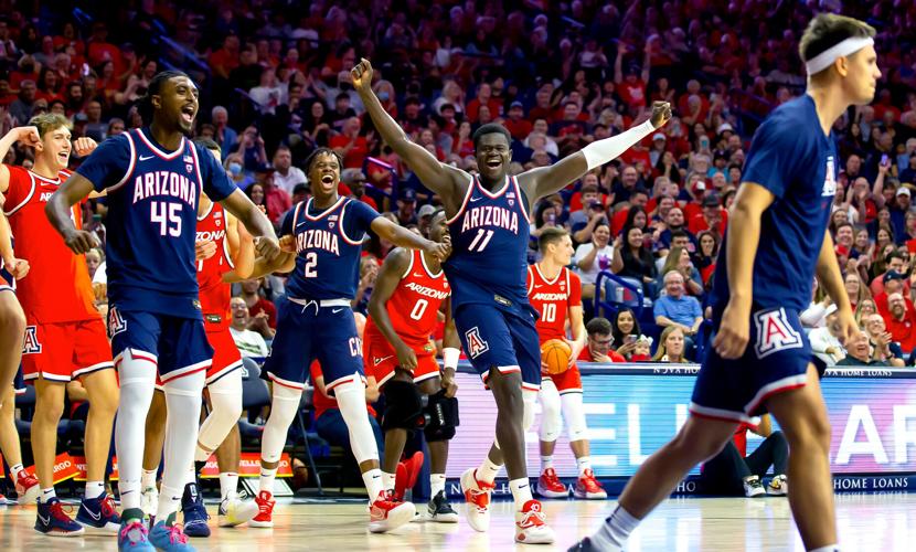 Big men Oumar Ballo, Henri Veesaar stand out in Arizona's Red-Blue ...