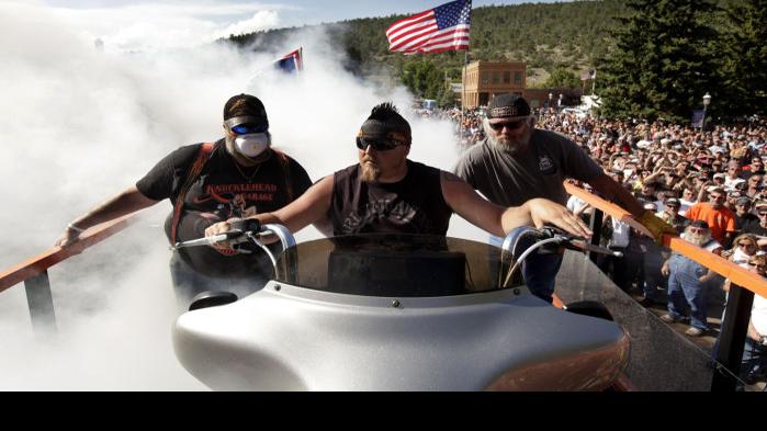 Photos: Bikers rally in Sturgis, S.D.