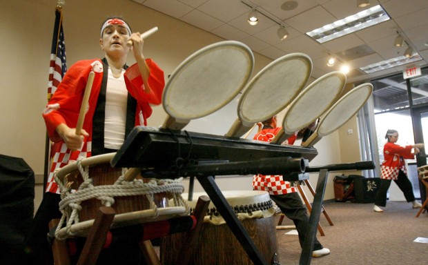 Odaiko Sonora drums up fun at OV library