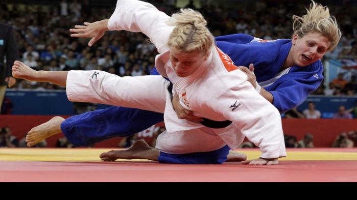 Women's judo: Harrison's gold a first for America