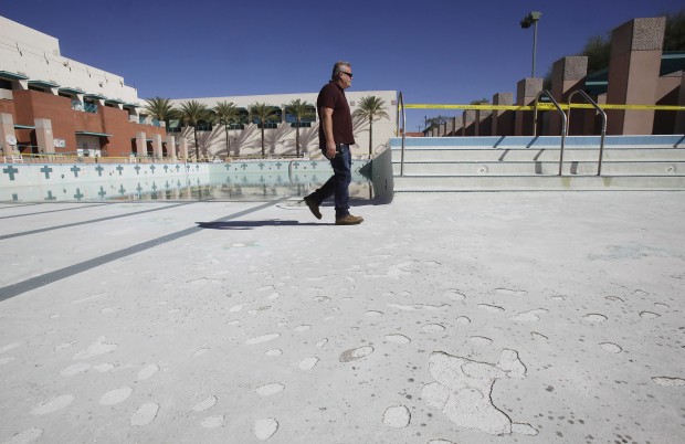 UA replasters pool at recreation center | Local College News | tucson.com