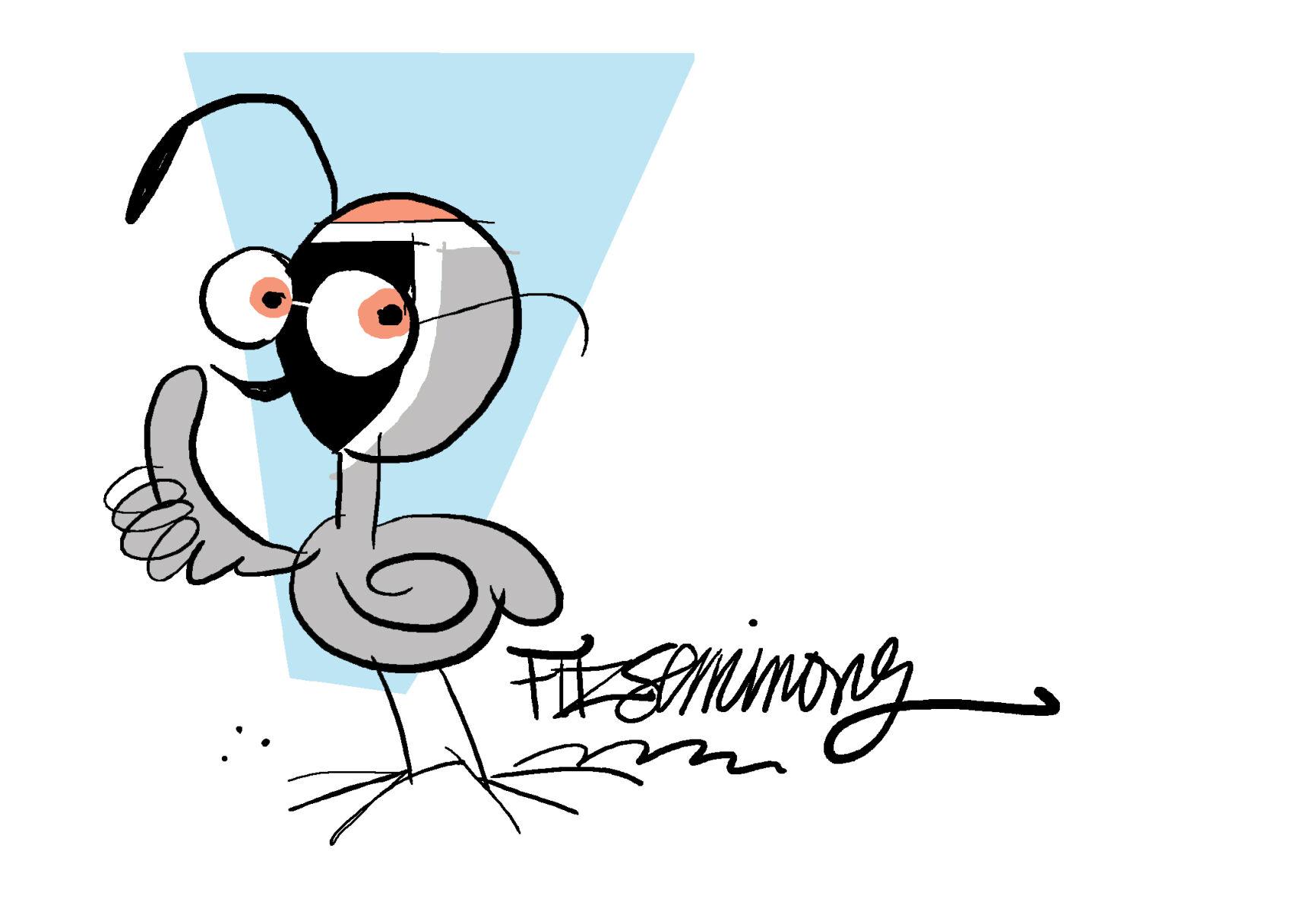 how to draw a cartoon quail