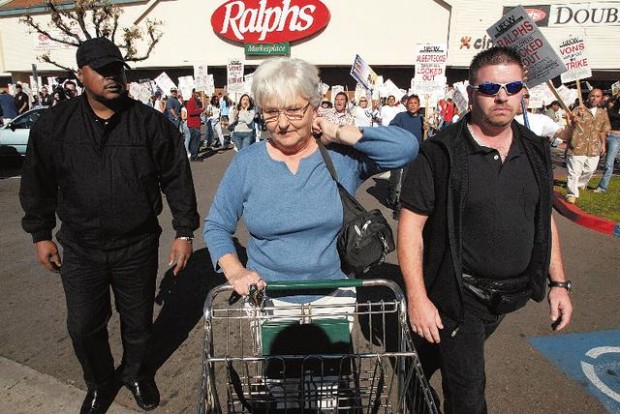 Supermarket strike