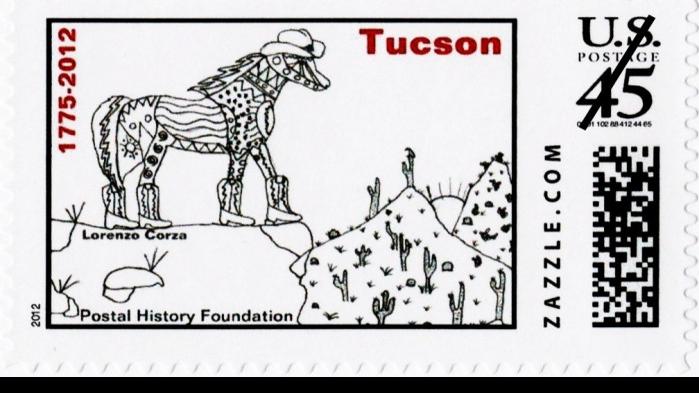 Tucson student wins stamp design contest