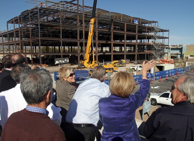 TMC marks milestone in building of addition