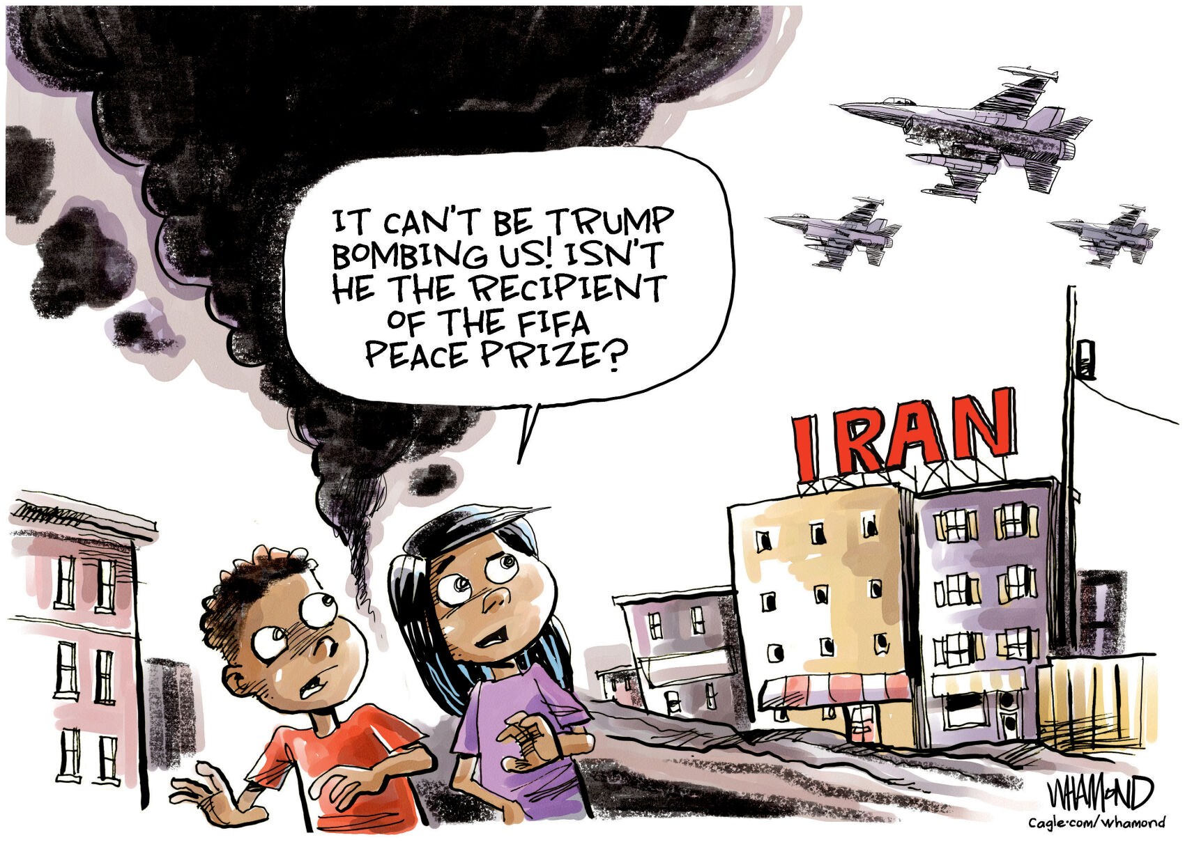 ANOTHER VIEW | Dave Whamond | Cagle Cartoons