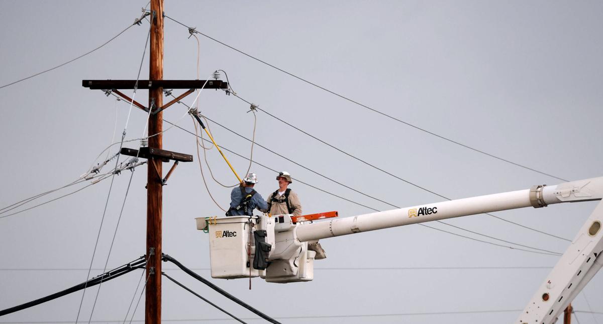 power lines down tucson