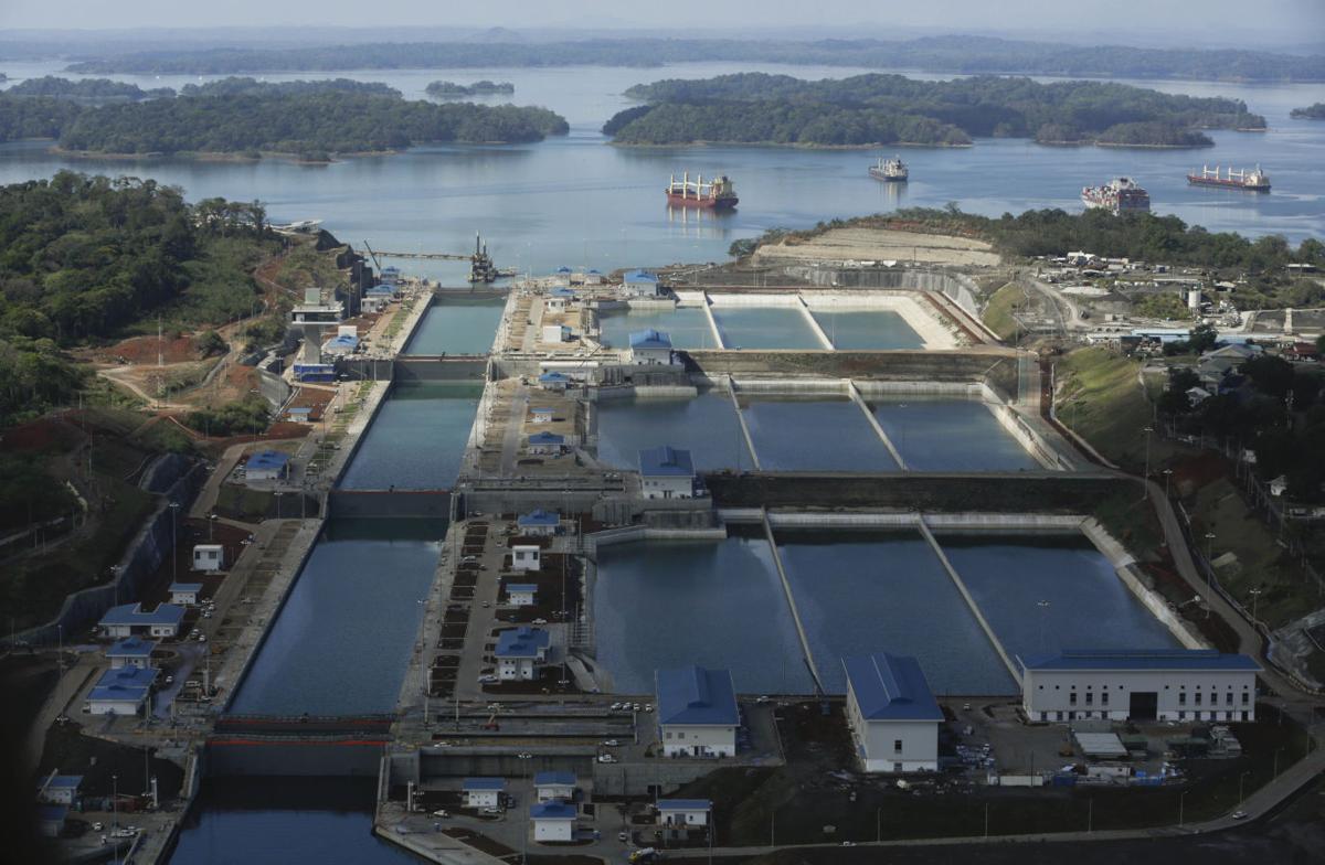 Amazing aerial photos of the Panama Canal
