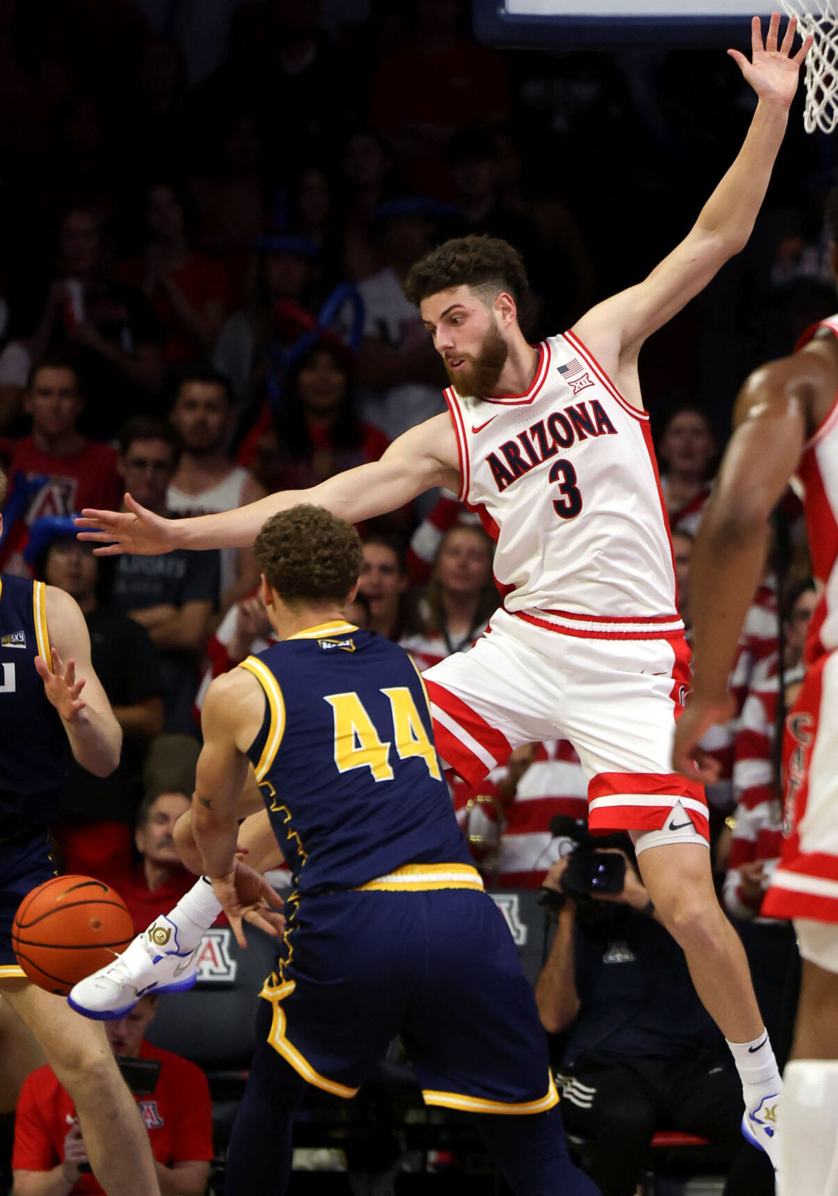 Photos: No. 5 Arizona takes an 84-49 win against NAU at McKale Center