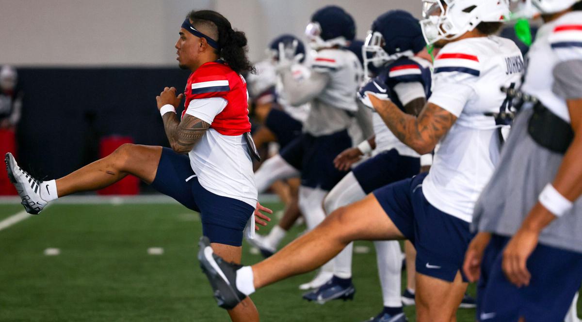 Arizona Wildcats offensive line starting to take shape