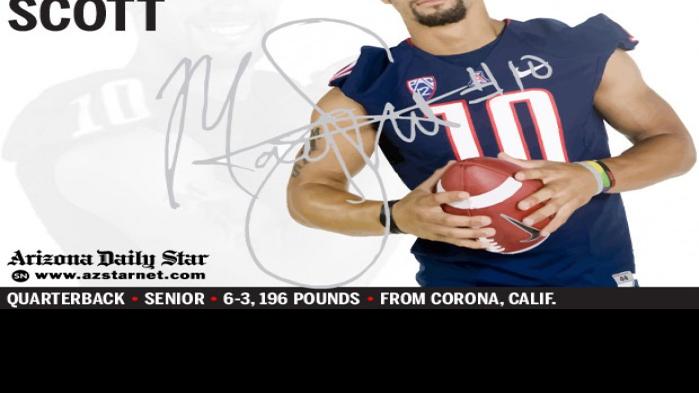 University of Arizona quarterback Matt Scott