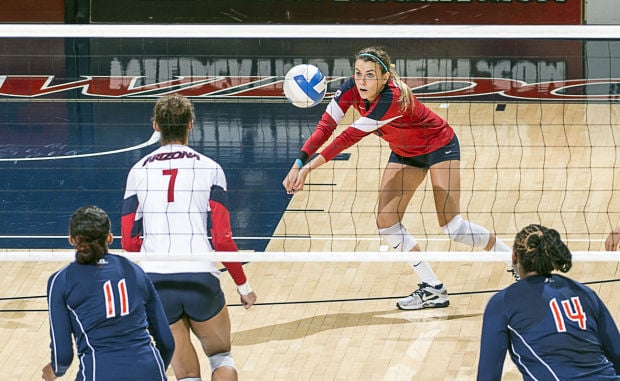 UA volleyball: Senior Nicholson is grinder, record-breaker
