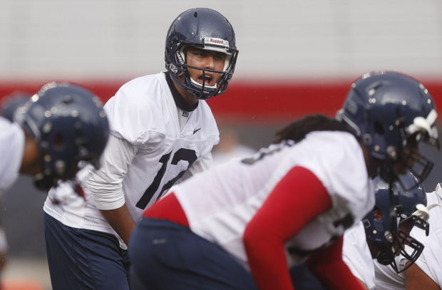 UA football: Rodriguez names Solomon starting quarterback