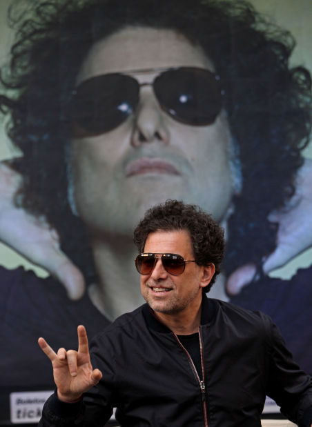 Calamaro muestra al bohemio en todas sus etapas